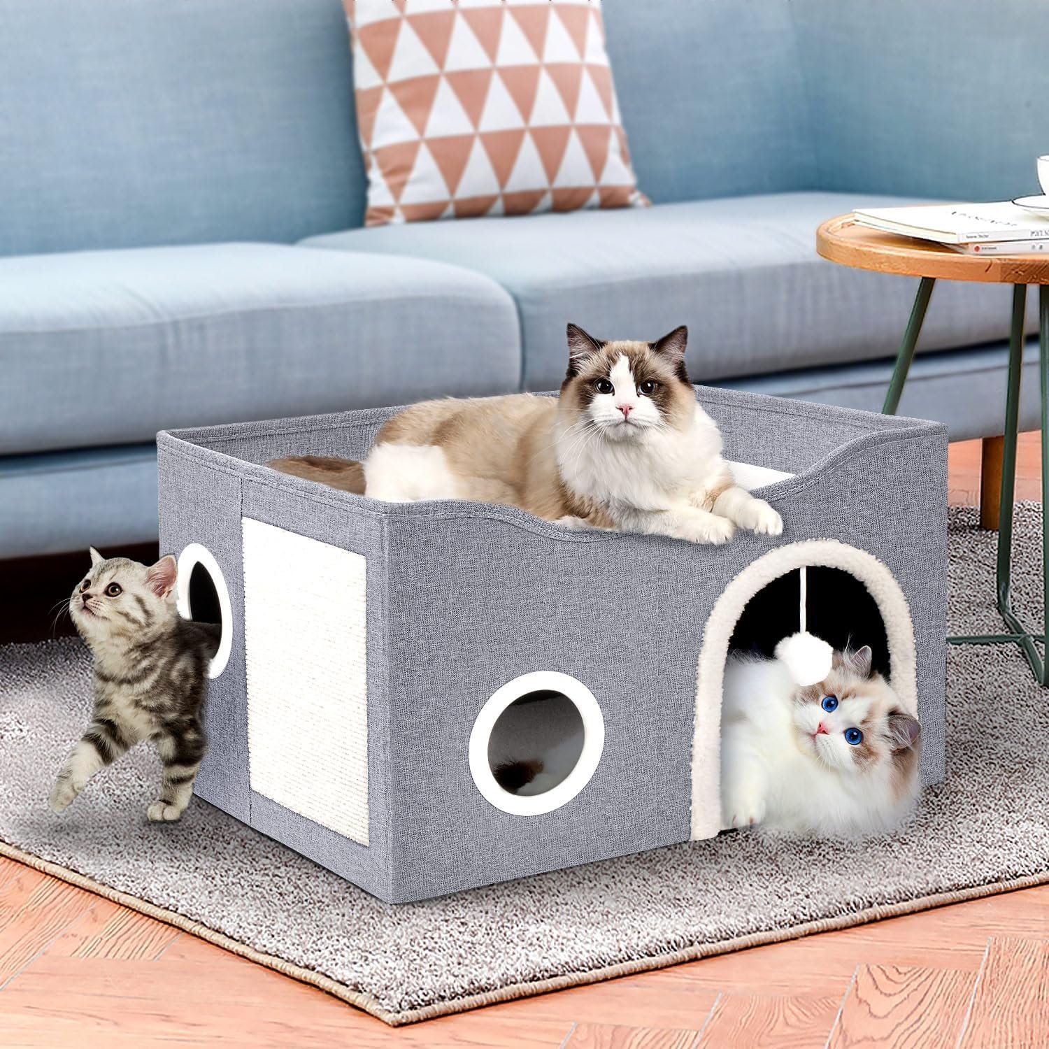 How to Make a Cat Nesting Box